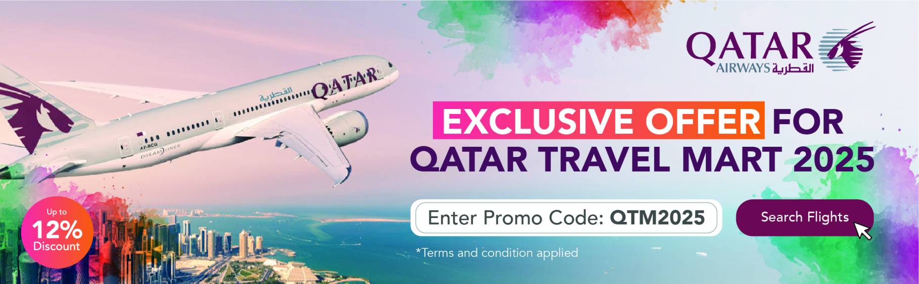 QTM 2025 – Qatar International Exhibition For Travel & Tourism